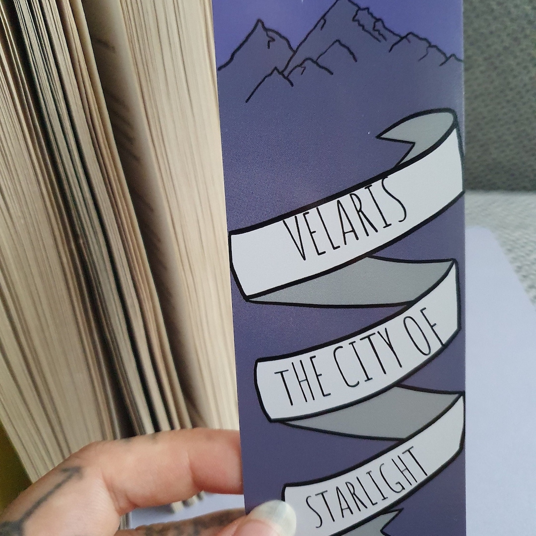 Officially Licensed Velaris Bookmark ACOTAR A Court of Mist and Fury ...