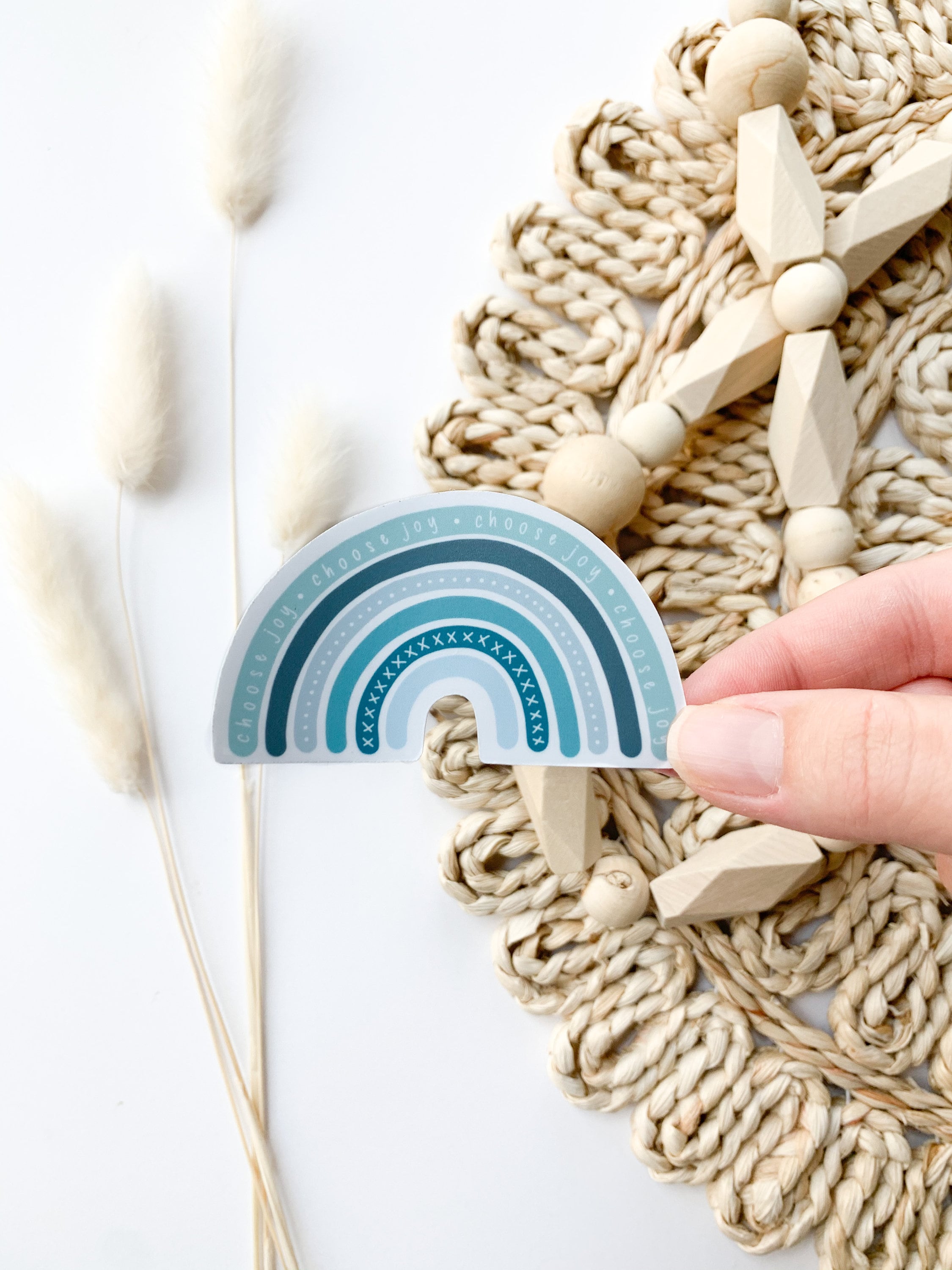 Waterbottle Stickers Waterproof Stickers Boho Rainbow Waterproof ...