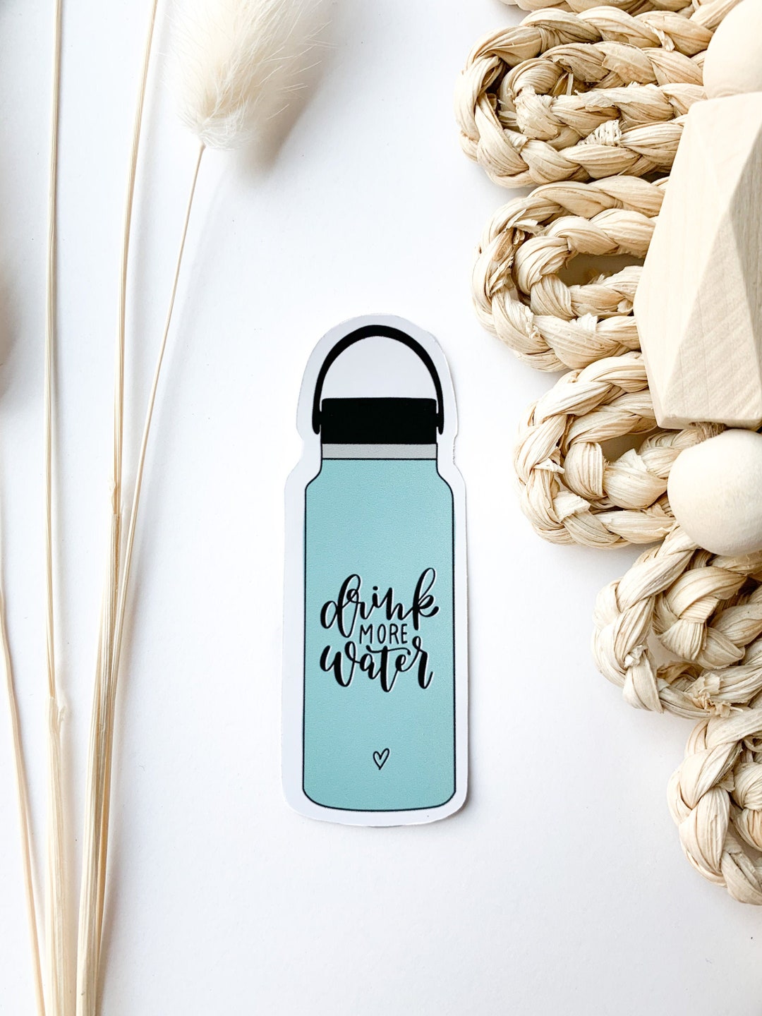 Drink More Water Hydroflask Sticker. Weatherproof/waterproof Sticker ...