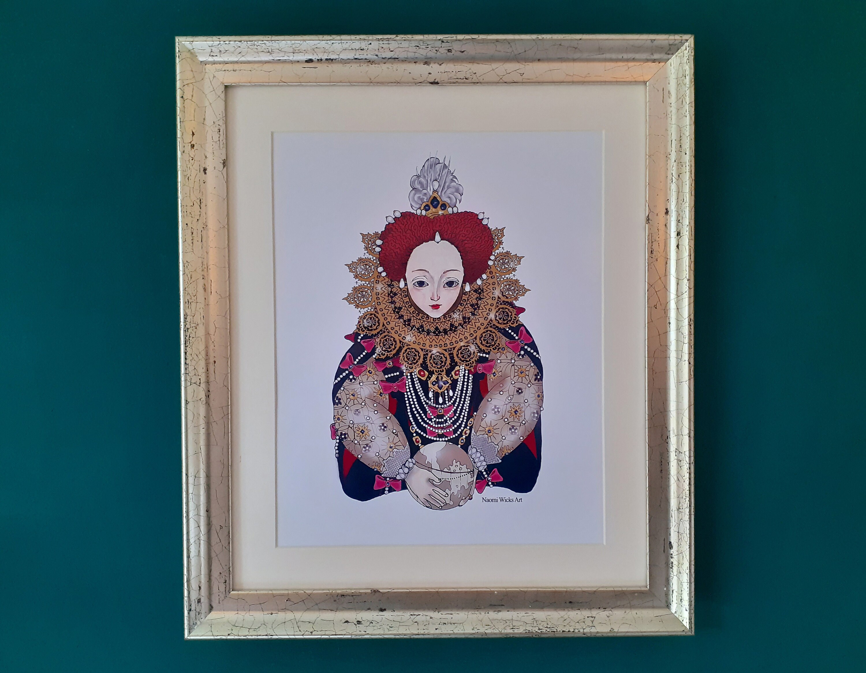 Elizabeth I Art Print choose Your Design | Etsy