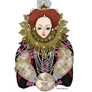 Elizabeth I Art Print (choose Your Design) - Etsy