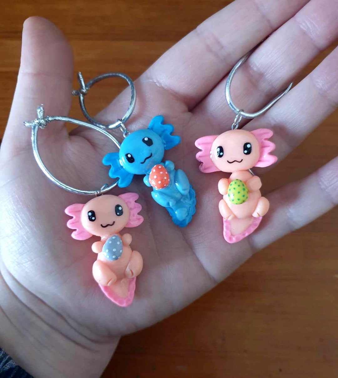 Axolotl Decoration for Easter Tree - Various Colours! - Etsy