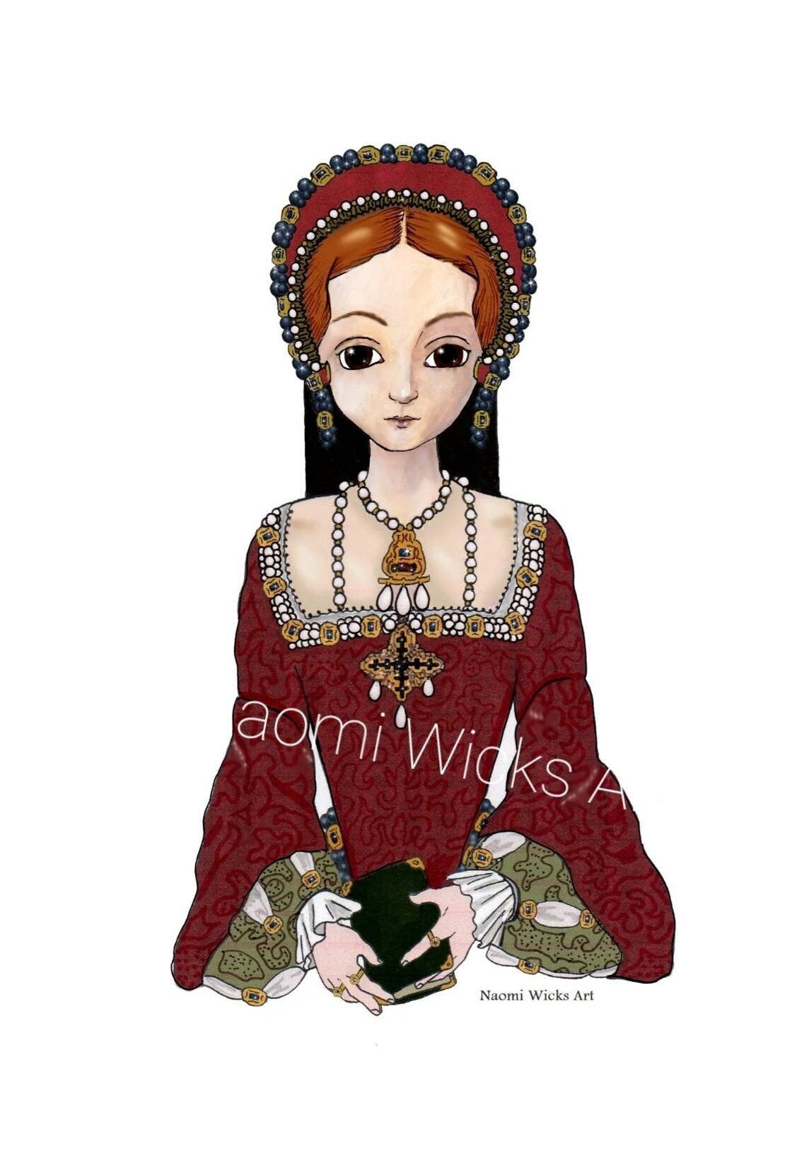 Elizabeth I Art Print choose Your Design | Etsy