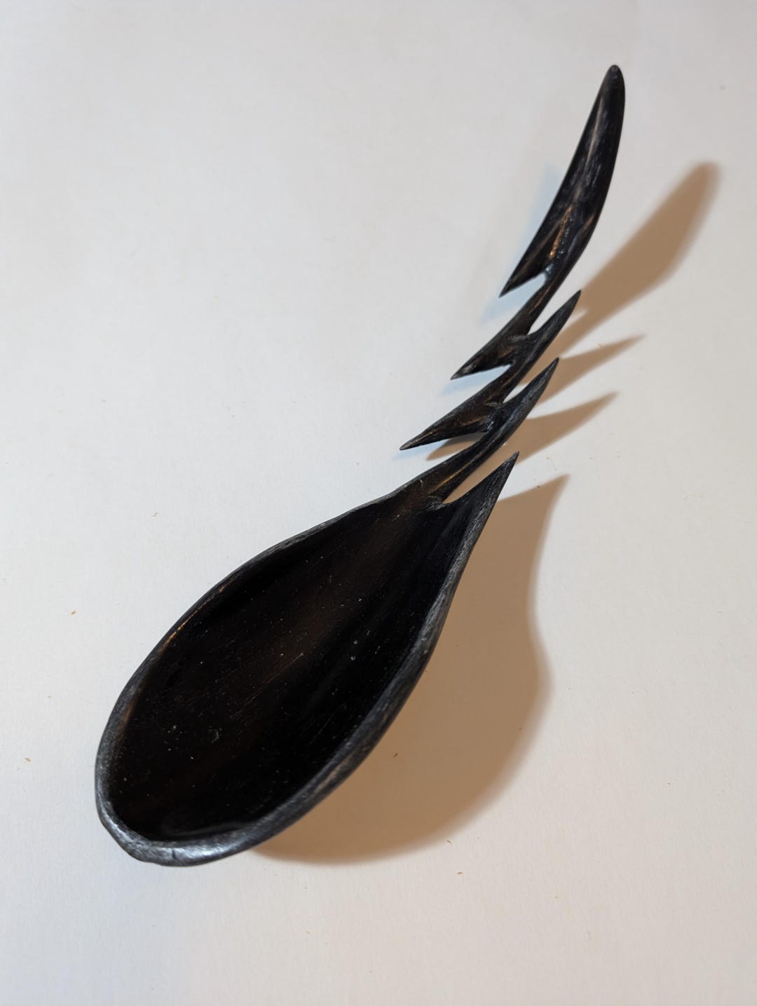 Lightning Bolt Buffalo, Bison, Horn Spoon, Native American Style - Etsy