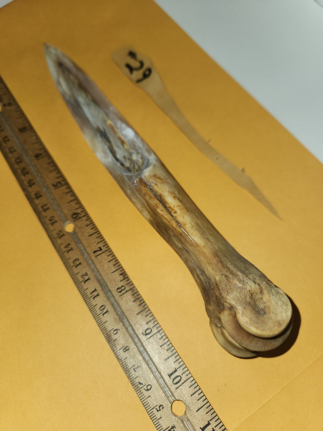 Elk Leg Bone Knife or Tool, Native American Style #28 - Etsy