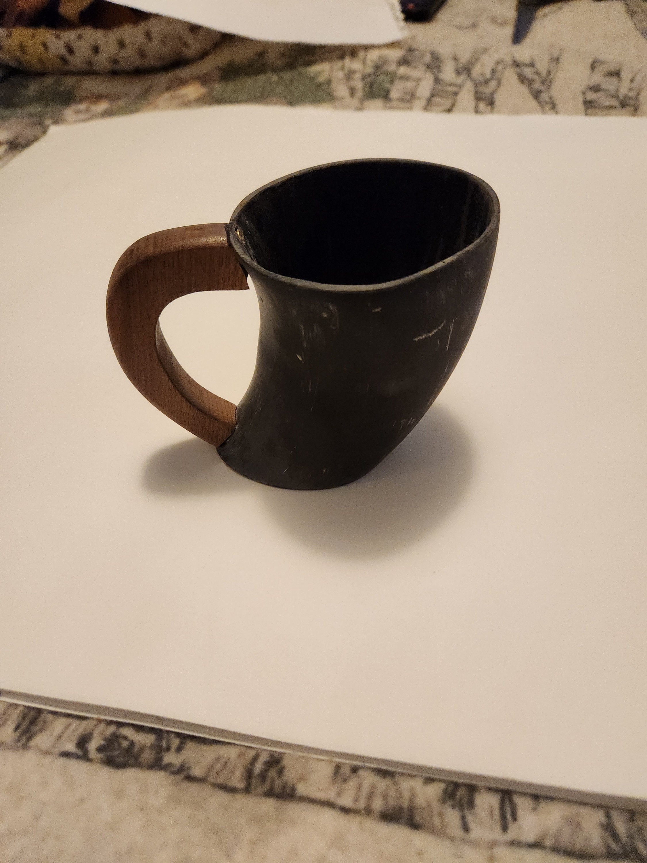 Buffalo Horn Cup, American Bison Horn Cup - Etsy