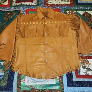 Handmade Deer Hide Jacket, With Deer Antler Buttons - Etsy