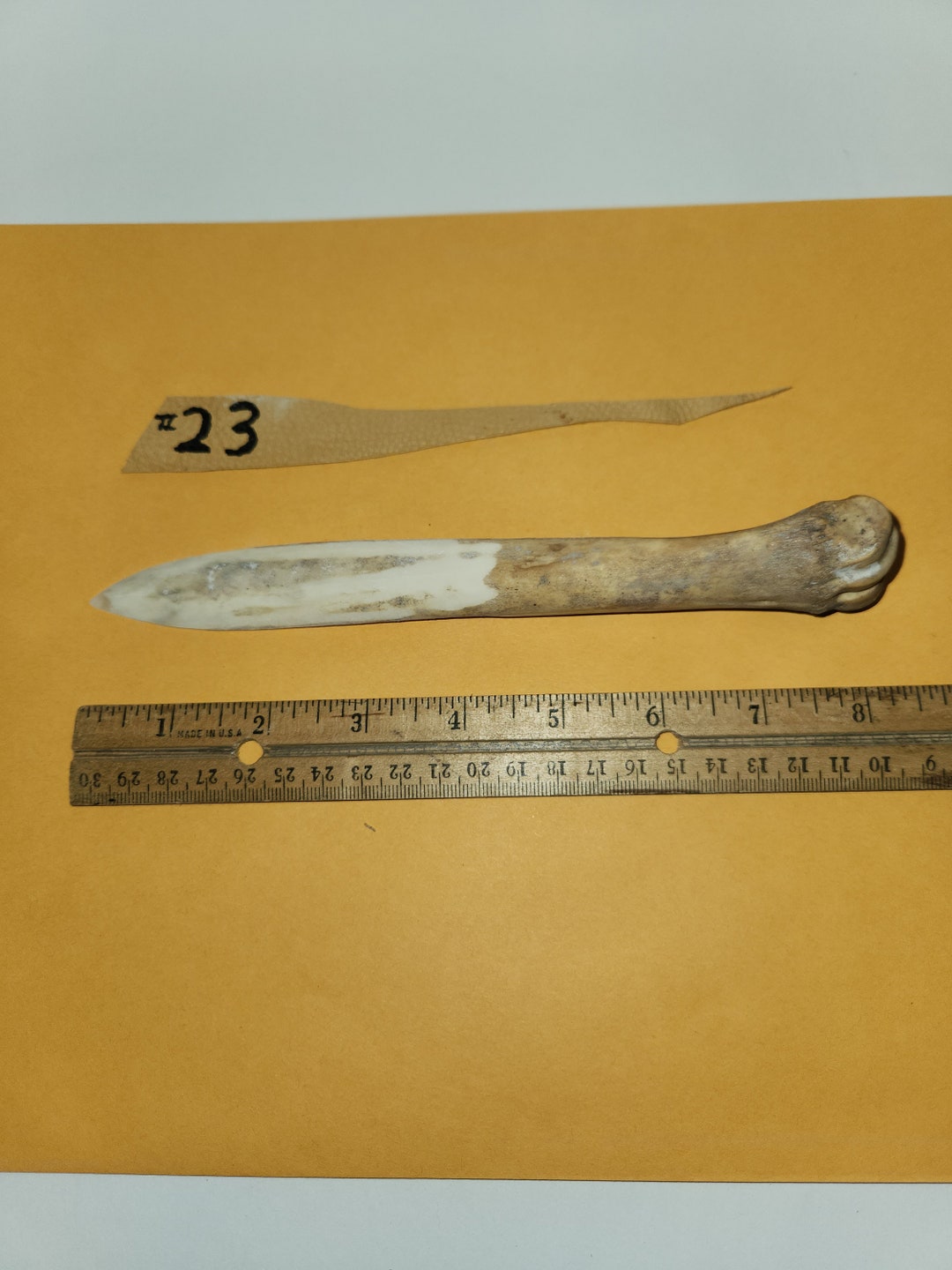 Native American Style Deer Leg Bone Knife 23 - Etsy