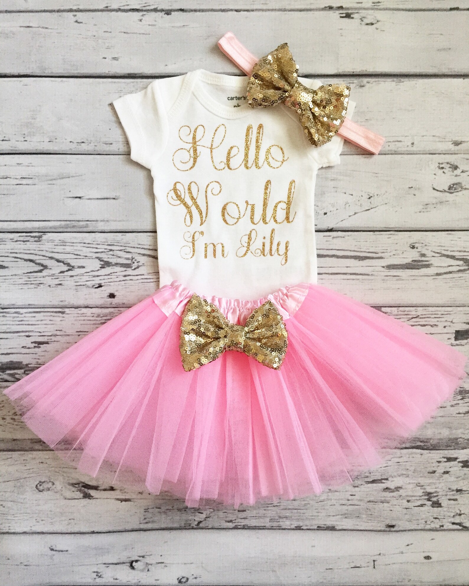 Hello World Baby Outfit Hello World Newborn Outfit Unique Baby - Etsy