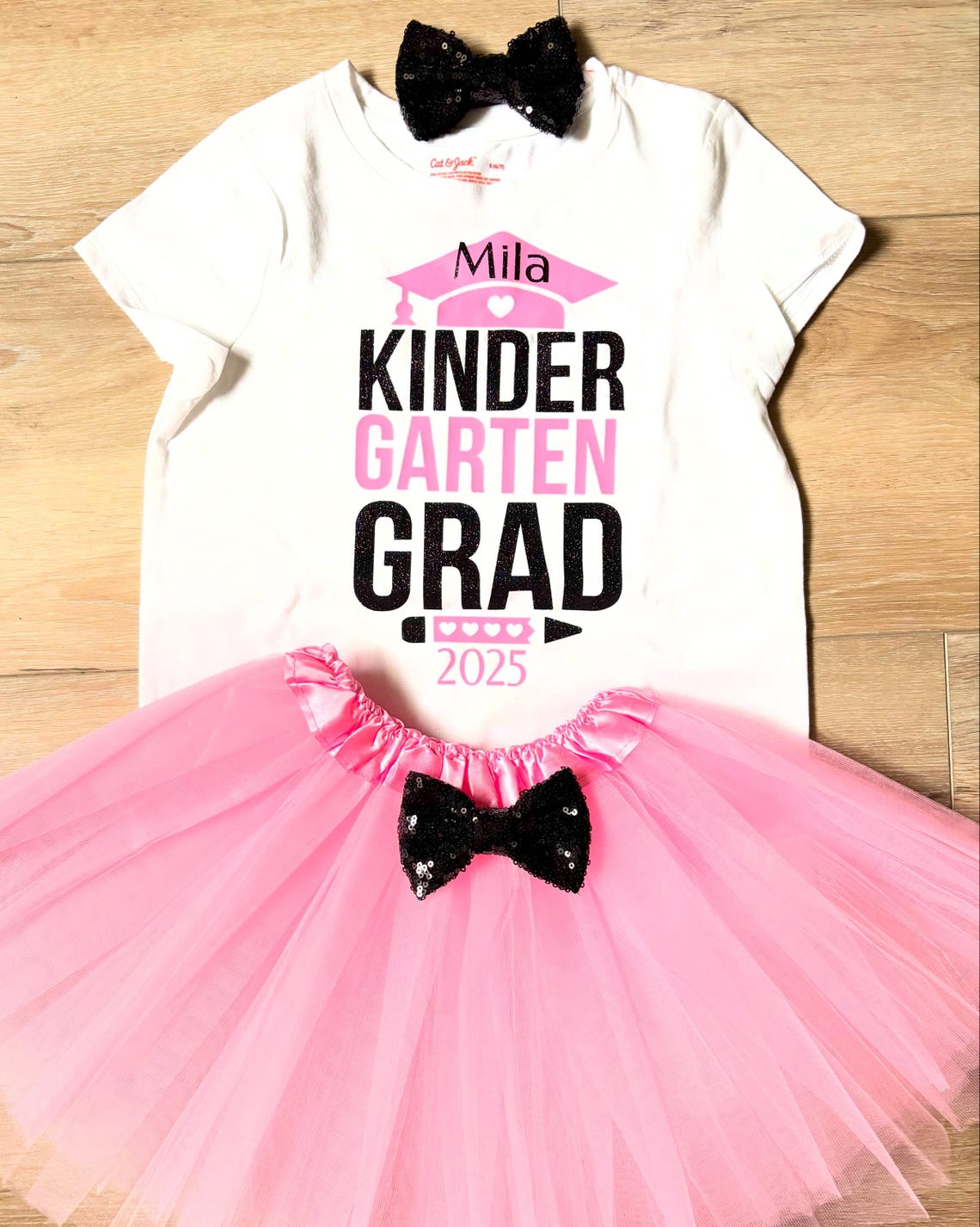 Girls Kindergarten Graduation Outfit Kindergarten Graduate Kindergarten ...
