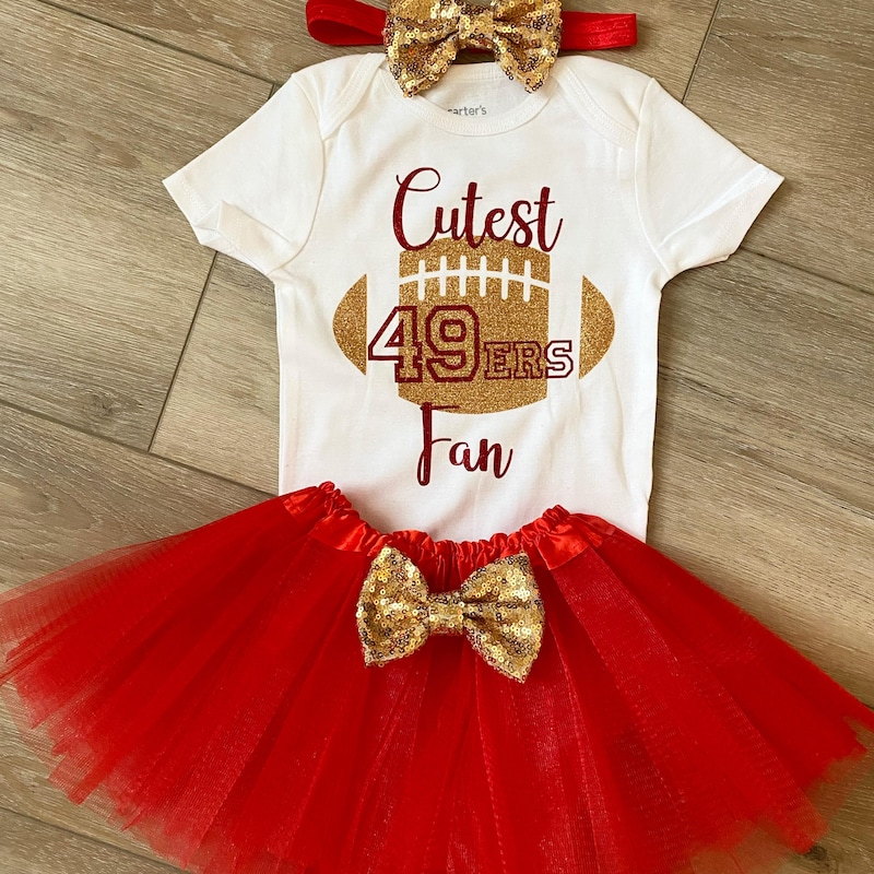 Red 49ers Girl Shirt - Etsy