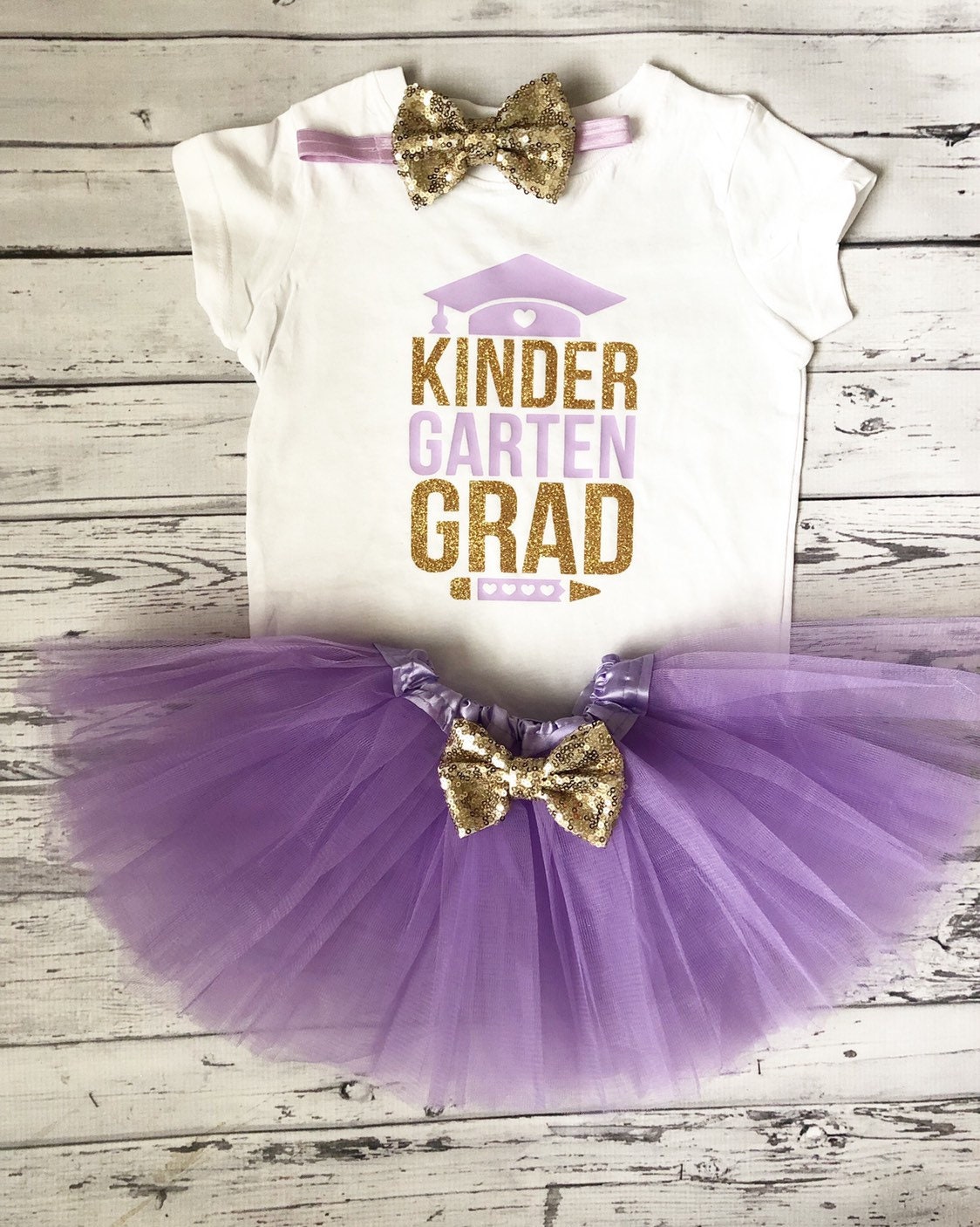 Girls Kindergarten Graduation Outfit Kindergarten Graduate | Etsy