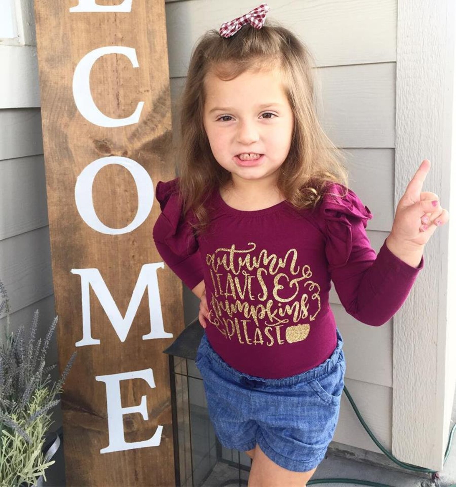 Baby Girl Fall Outfit Autumn Leaves Pumpkin Outfit Pumpkin | Etsy