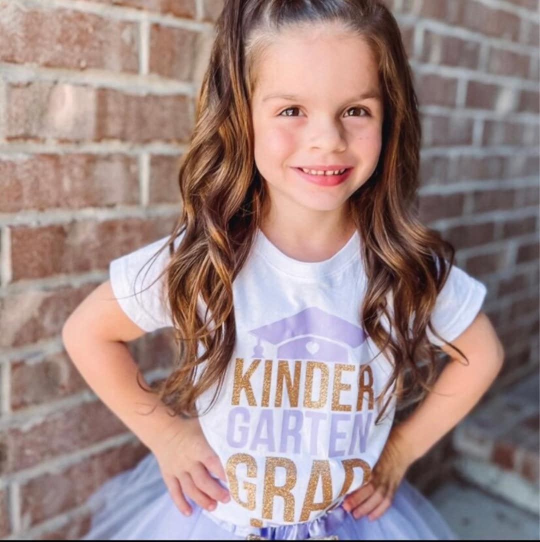 Girls Kindergarten Graduation Outfit Kindergarten Graduate Kindergarten ...