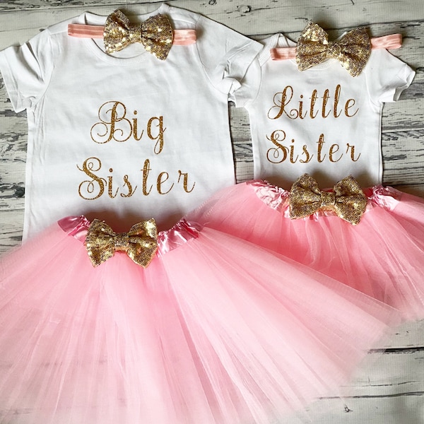 Big Sister and Little Sister Matching Outfits - Etsy