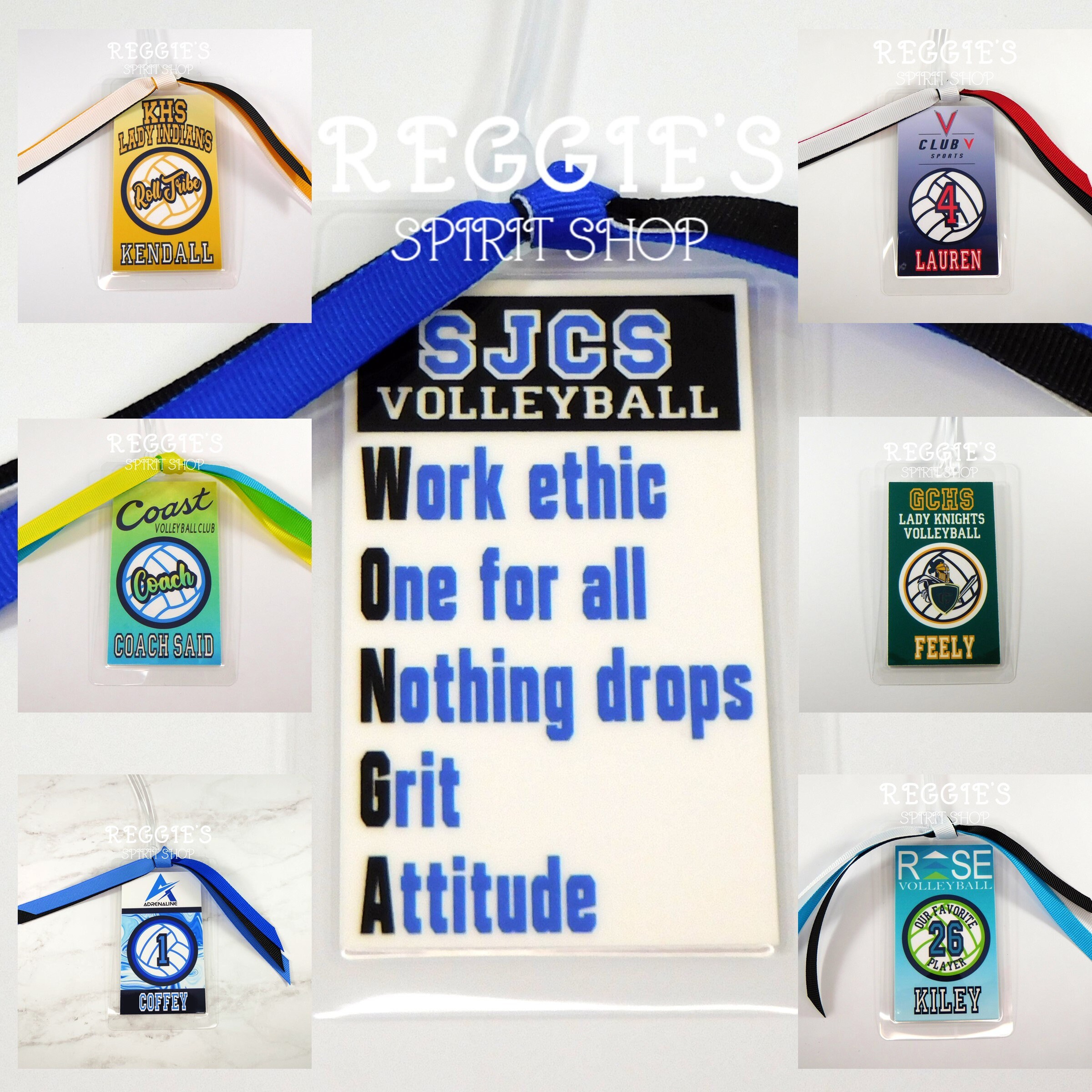 Personalized Volleyball Bag Tags Personalized Sports Bag | Etsy