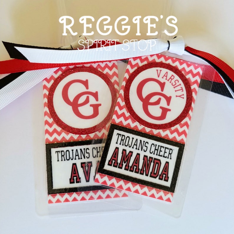 Personalized Cheer Bag Tags Cheer Gifts Cheerleading Bag - Etsy