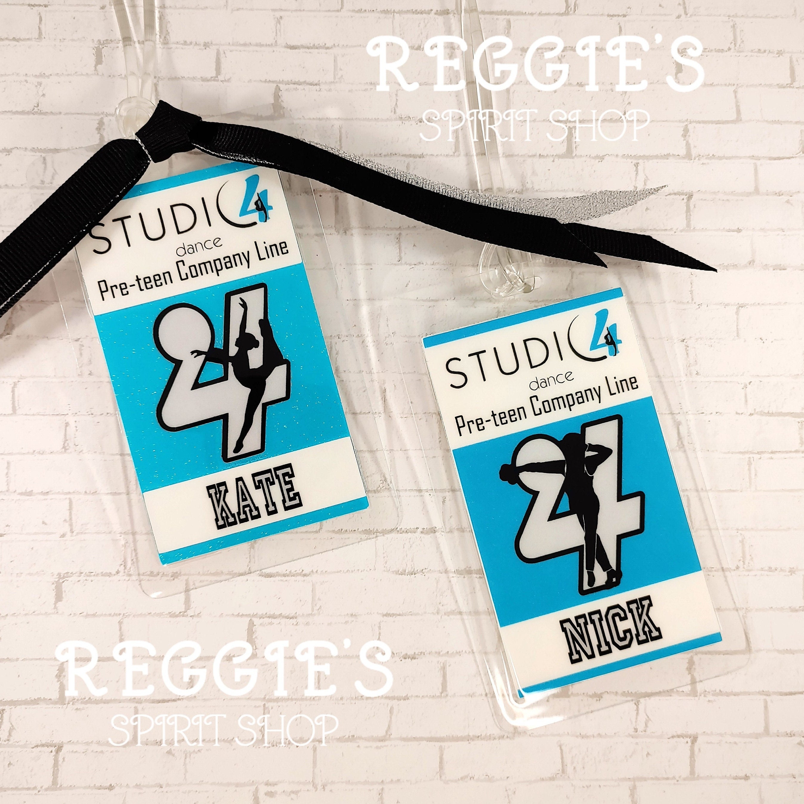 Personalized Dance Bag Tags Custom Dance Bag Tags Cheer Bag - Etsy