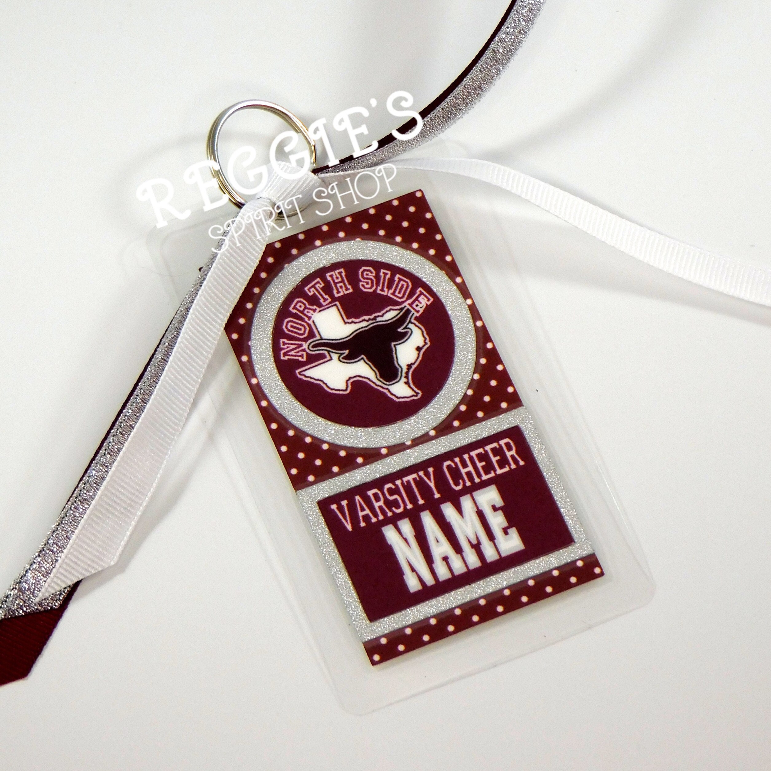 Personalized Cheer Bag Tags Cheer gifts Cheerleading Bag | Etsy