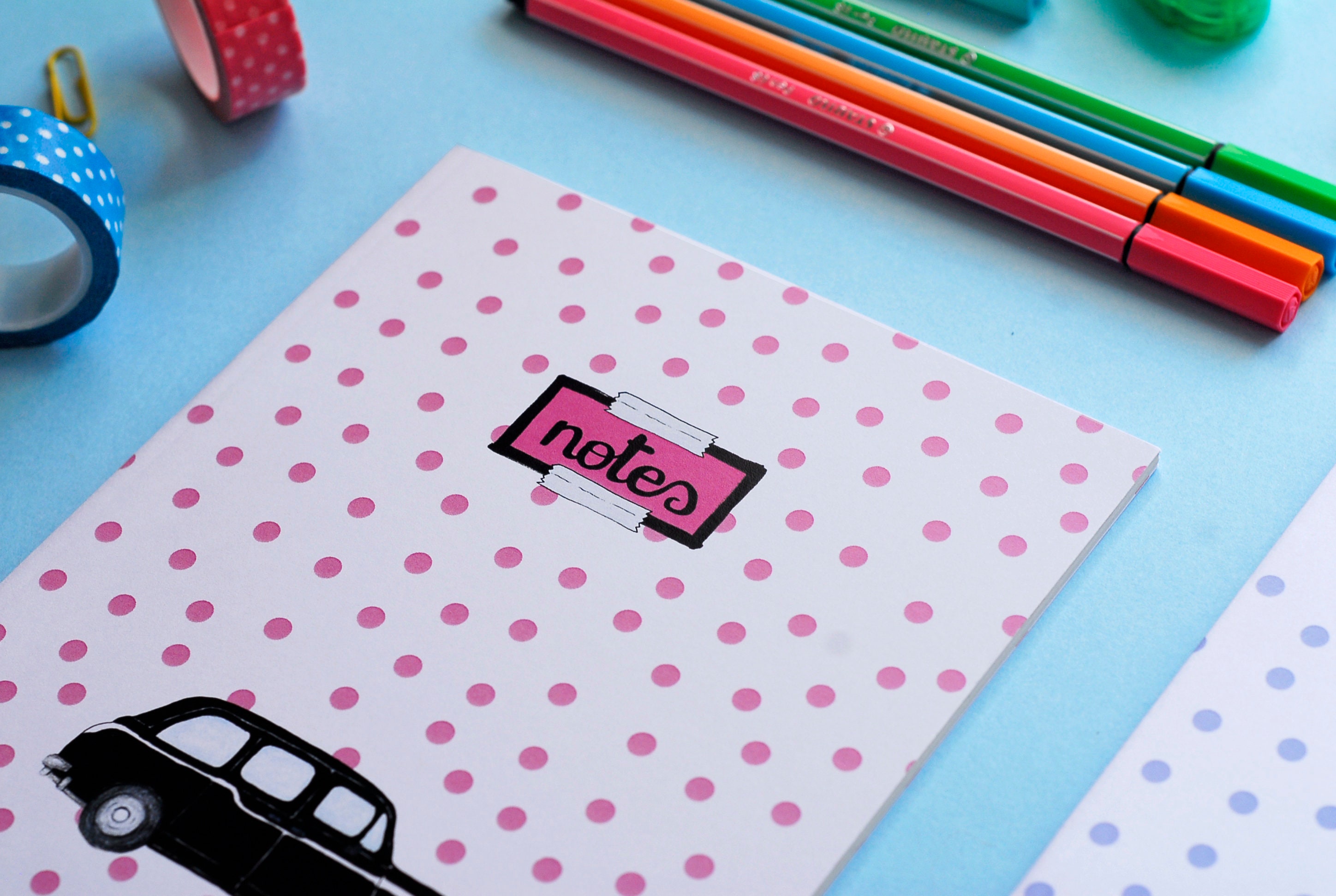 Notebook Set with Cute Notepad and Cute Notebook To Do List | Etsy