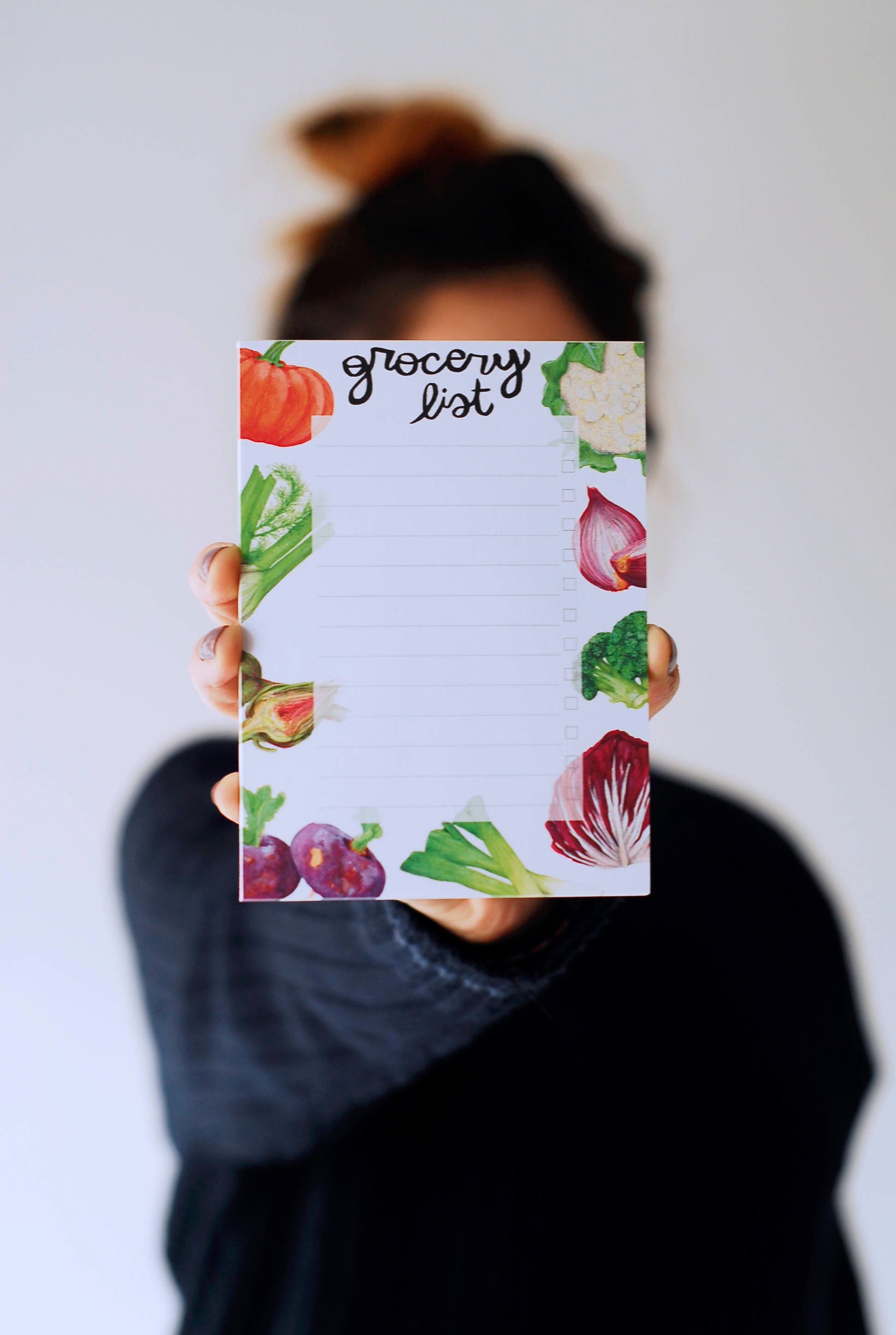 Block notes lista della spesa Block notes illustrato | Etsy
