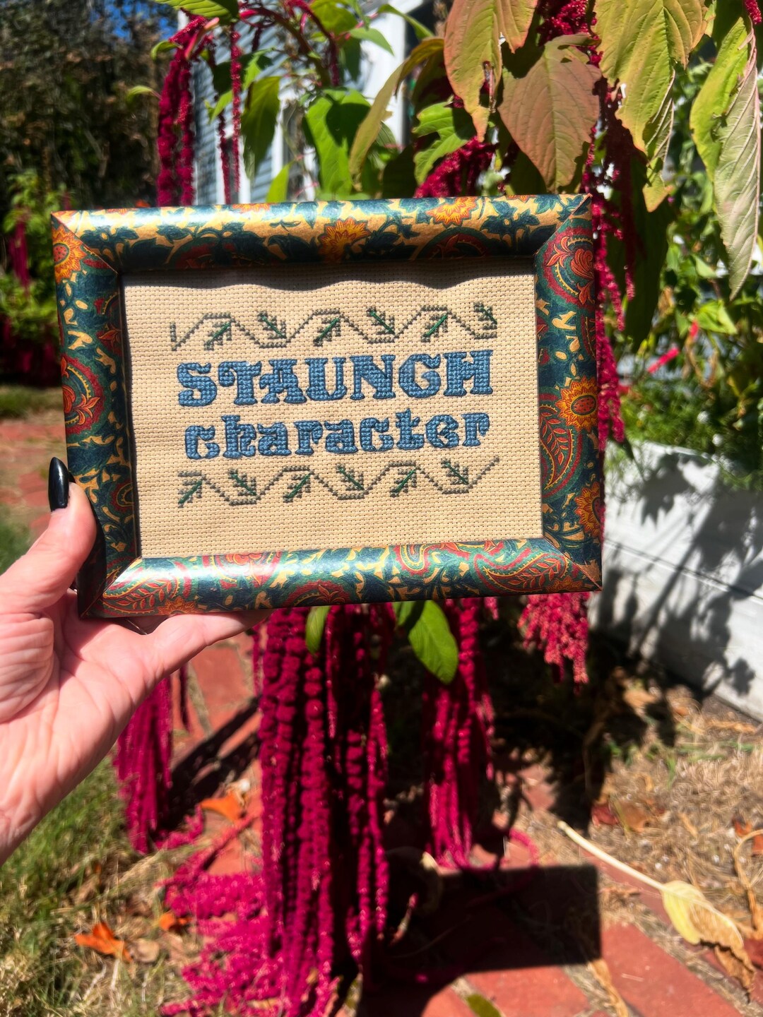 Grey Gardens Little Edie Cross Stitch: Staunch Character Embroidery for ...