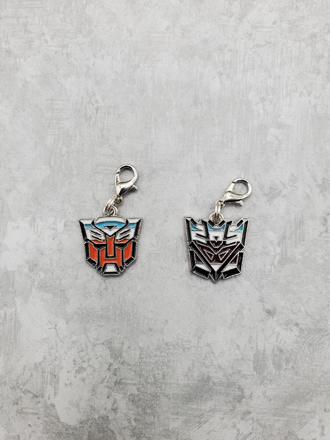 Transformers Emblem Badge Reel Charm · Lanyard Charm · Keychain ...