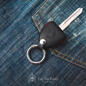 Ferrari Covered Leather Key Fob Case 458 296 GTB Portofino Roma SF90 ...