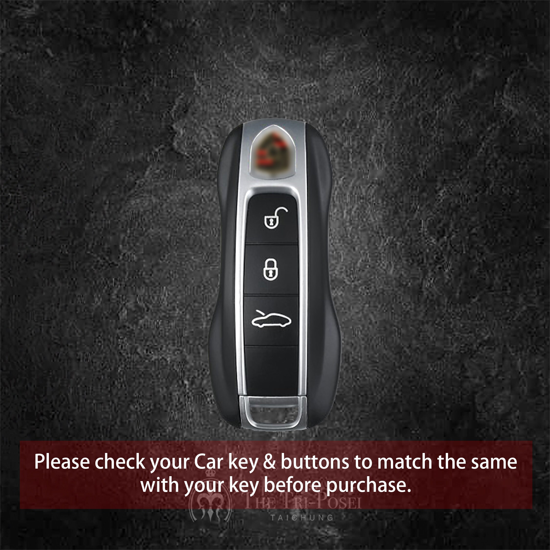Porsche 911 Covered Leather Key Fob Case PORSCHE 992 911 992 | Etsy