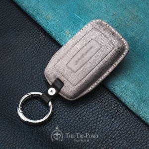 Jaguar Covered Leather Key Fob Case Jaguar F-type F-pace E-pace XF XE ...