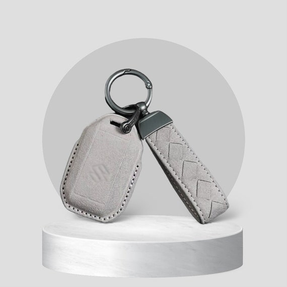 Suzuki Covered Leather Key Fob Case Ignis Jimny SX4 S cross Vitara Swift Baleno Alcantara Leather Handmade. Etsy