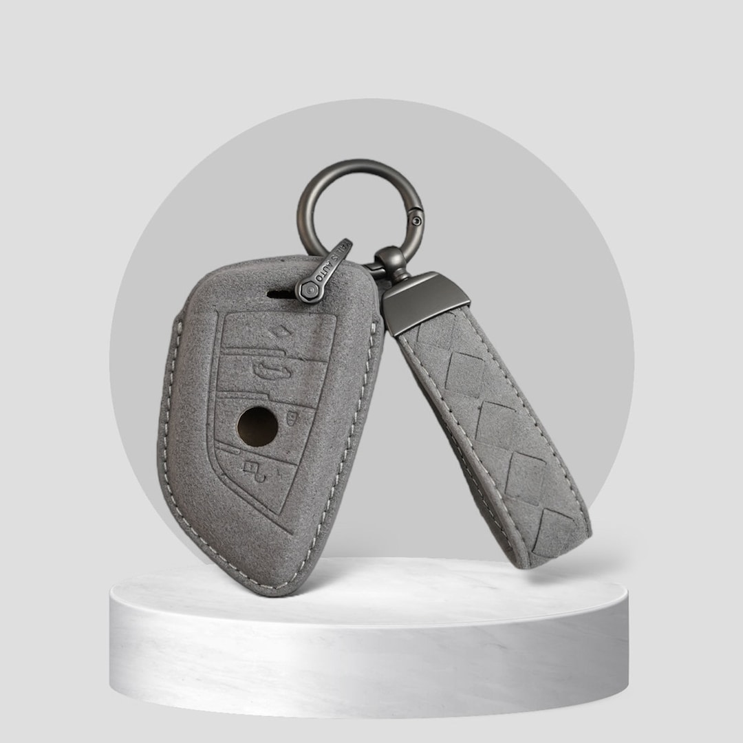 BMW Covered Leather Key Fob Case G20 G21 G80 Touring 330i M2 M3 M4 M5 ...