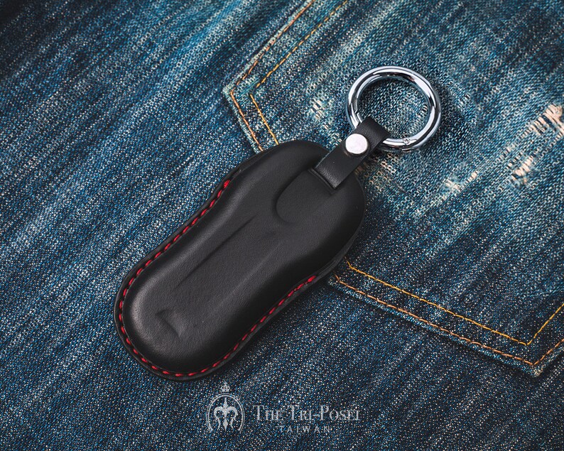Porsche 911 Covered Leather Key Fob Case PORSCHE 992 911 992 | Etsy