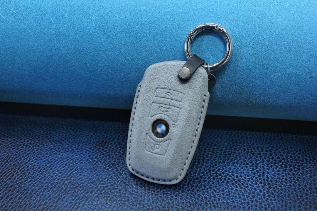 BMW Covered Leather Key Fob Case F30 F31 330 330i 420 740 M2 M3 M4 M5 ...
