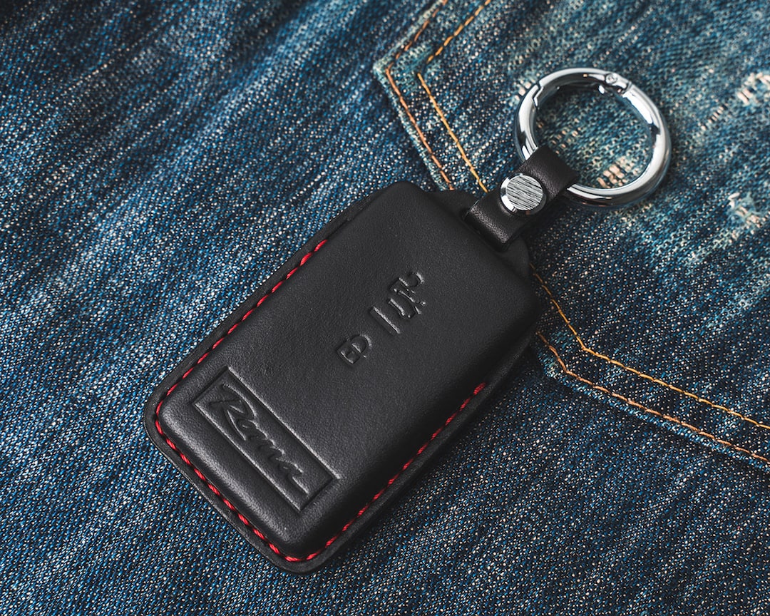 Ferrari Covered Leather Key Fob Case Roma 488 GTB Purosangue Roma SF90 ...