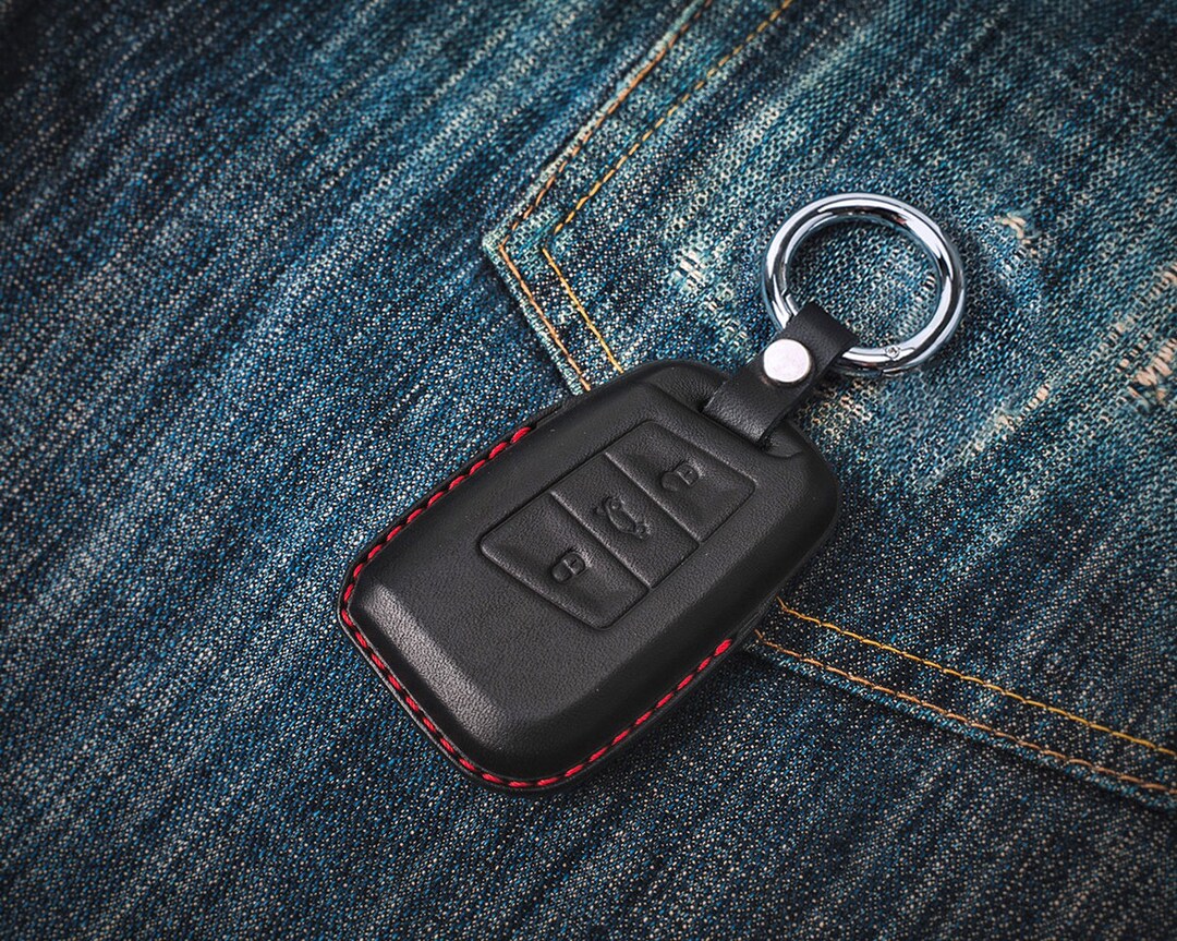 Skoda Covered Leather Key Fob Case Skoda Superb Fabia Kodiaq Scala ...