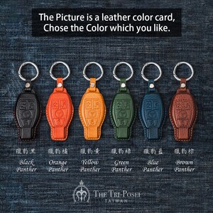 Porsche 911 Covered Leather Key Fob Case PORSCHE 992 911 992 718 987 ...