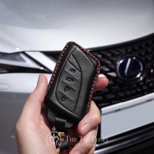 Lexus Covered Leather Key Fob Case IS250 Is300h ES250 ES300 RX350 RX450 ...