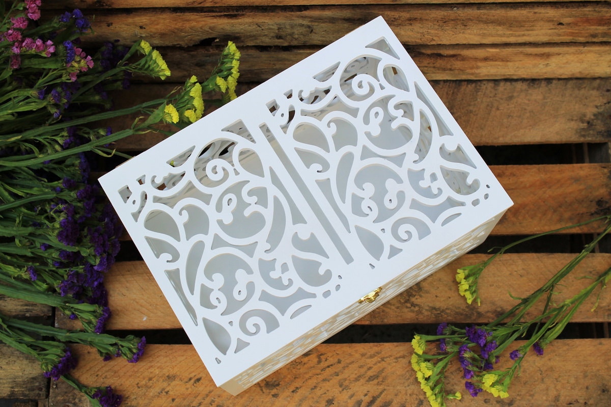 Wedding Card Box With Slot-wedding Gift-keepsake Box With | Etsy