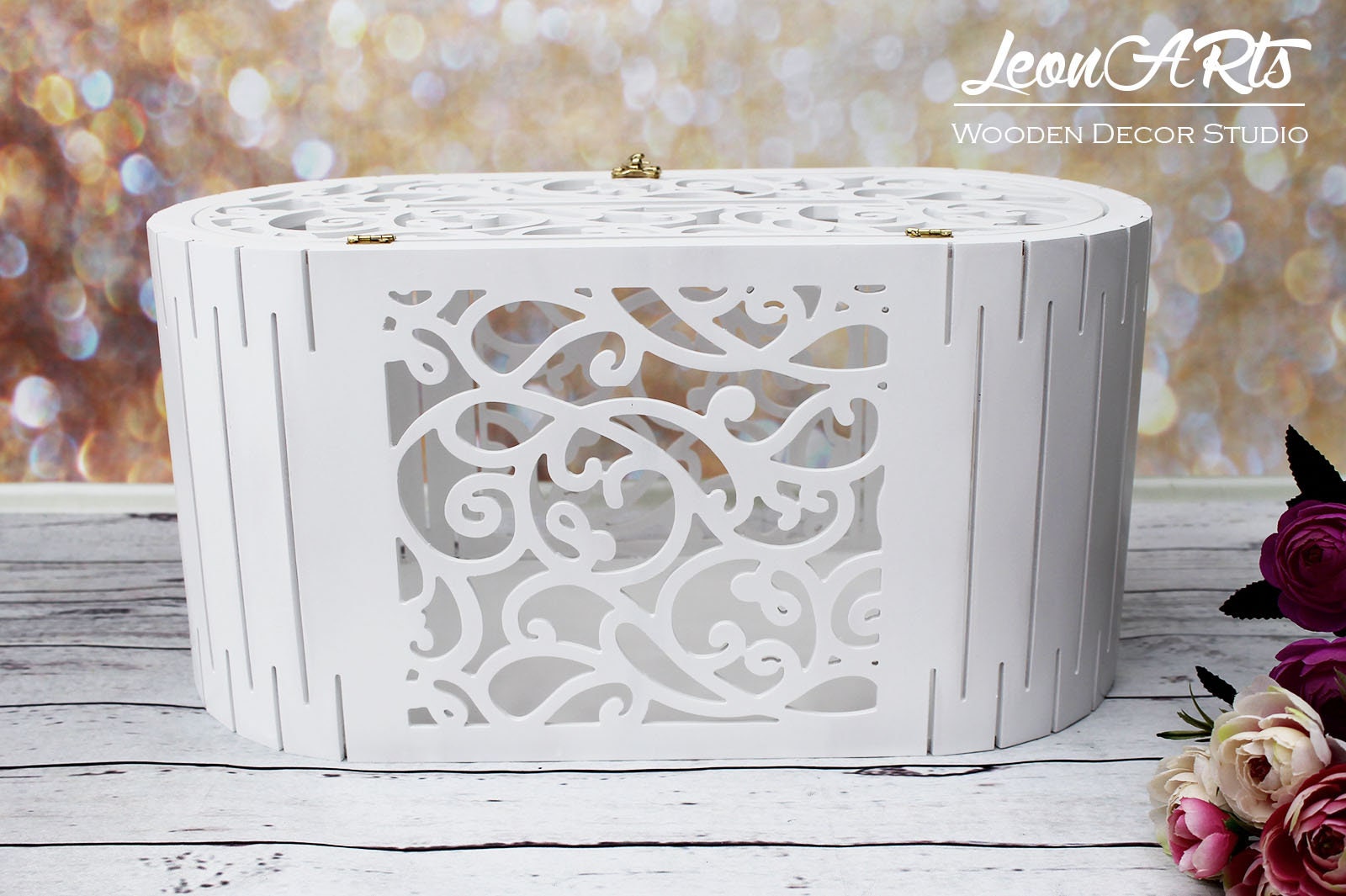 Wedding Card Money Box-large Keepsake Box-white Wedding Card Money ...