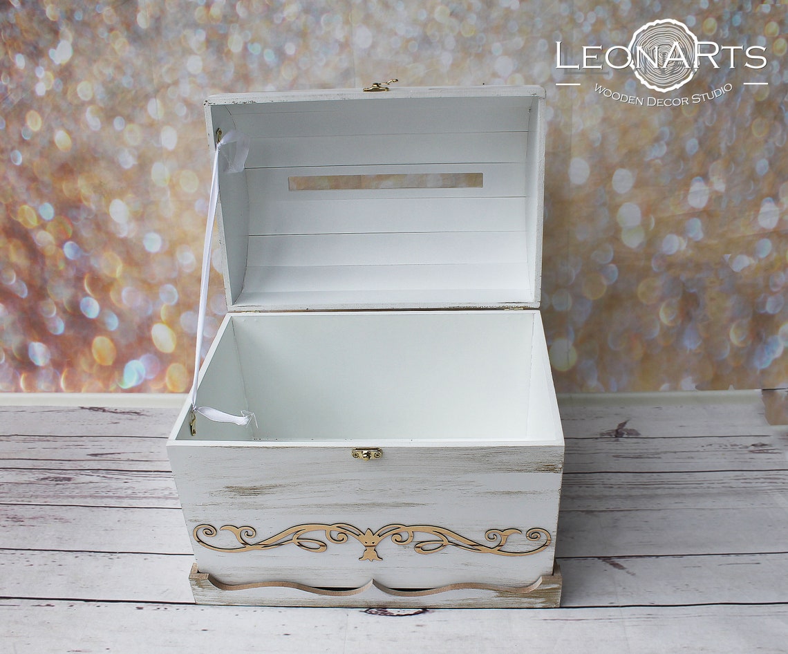 Wedding Card Box BIG Size-wedding Gift Box-wooden Box-keepsake | Etsy