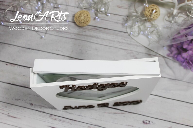 Unity Shadow Sand Ceremony Box-personalized Wedding Sand - Etsy