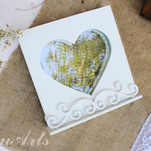 Wedding Sand Ceremony Heart Frame-unity Shadow Sand Ceremony - Etsy