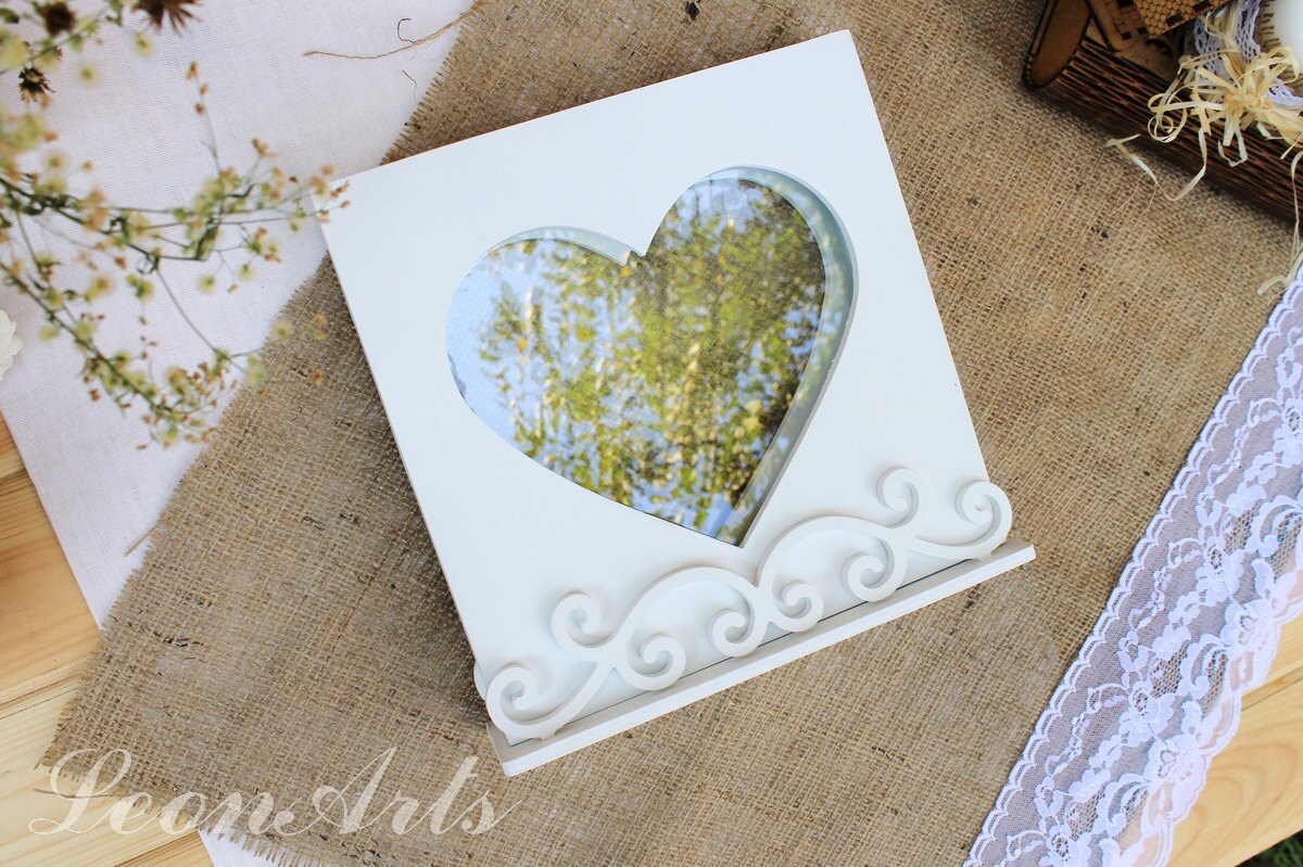 Wedding Sand Ceremony Set Sand Ceremony Heart Frame&stand for - Etsy