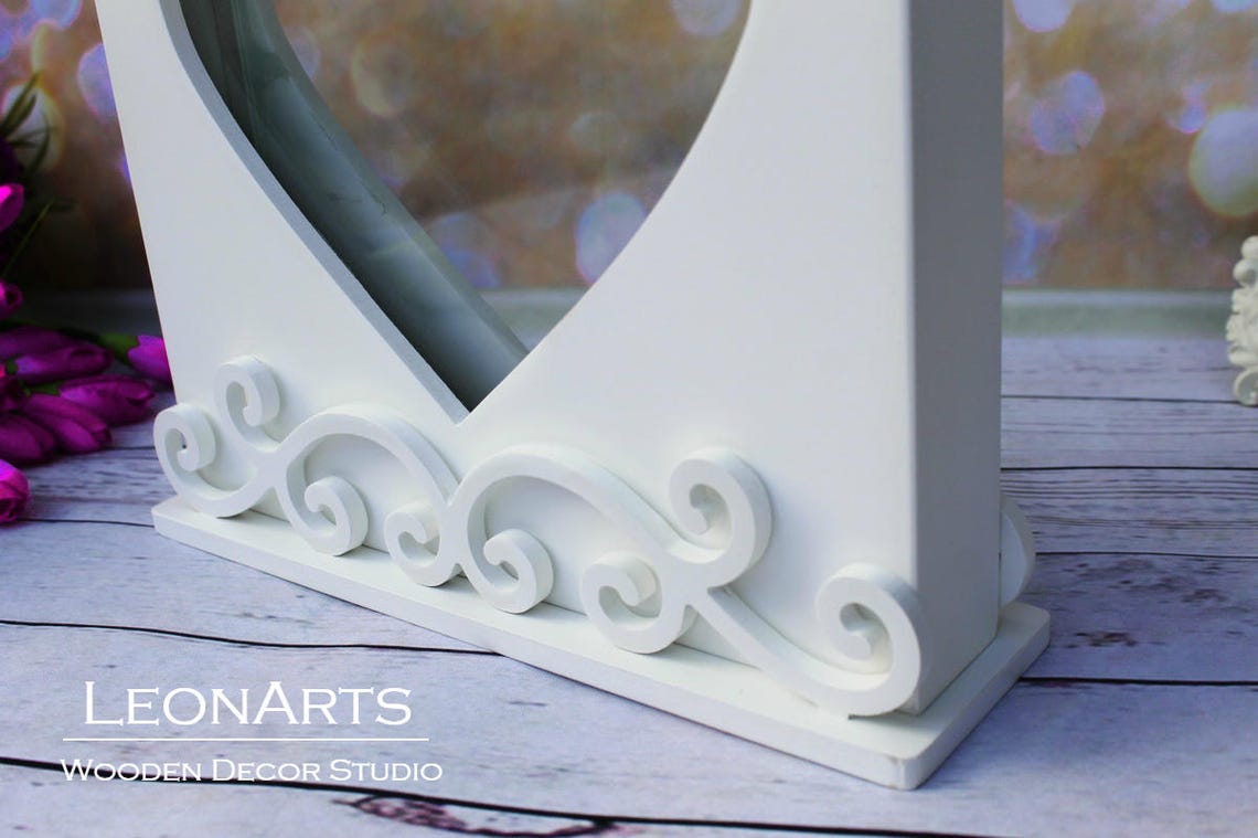 Wedding Sand Ceremony Heart Shadow Box-wedding Sand Ceremony - Etsy