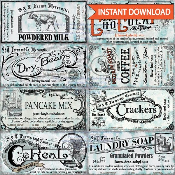 Farmhouse Canister Set - Etsy