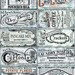 Shabby Chic Pantry Labels Collection Instant Download Antique - Etsy