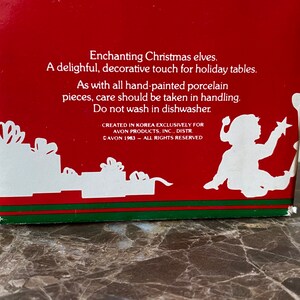 Vintage Avon 1983 Santas Helpers Elves Salt and Pepper - Etsy