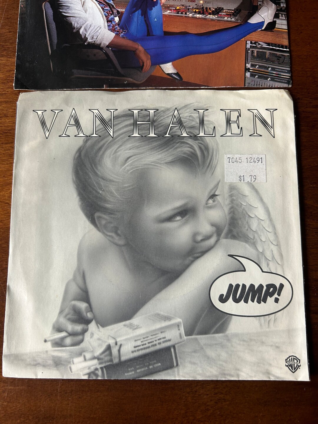 Vintage Van Halen Jump and David Lee Roth California Girls 45 Vinyl ...