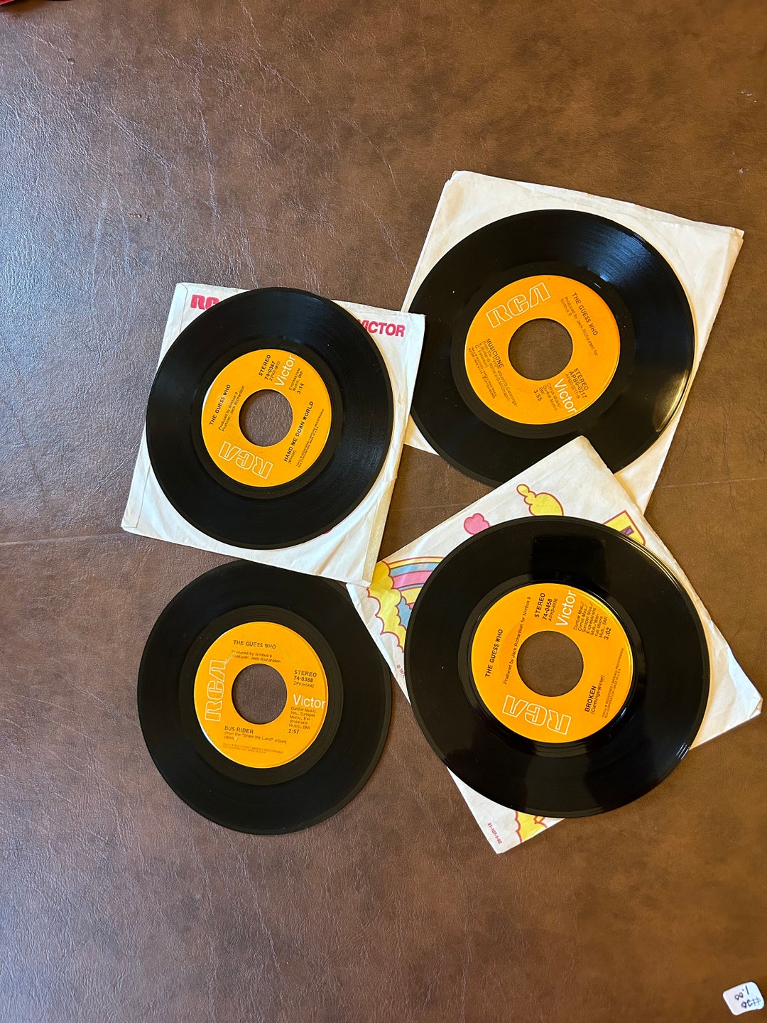 Vintage Records, the Guess Who 45s Records, Included in Sale 4 ...